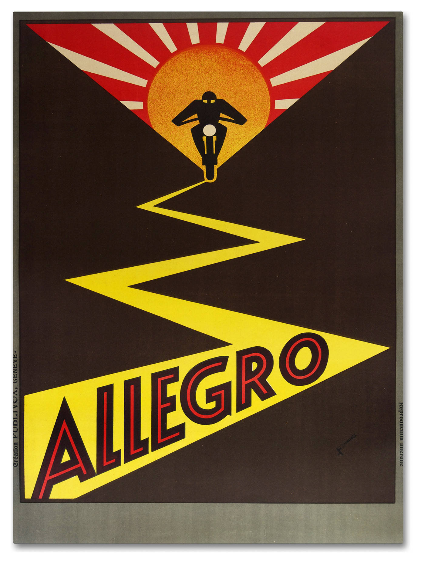 "Allegro" by Vintage Apple Collection, Canvas Art, 24"x18" - Midcentury ...