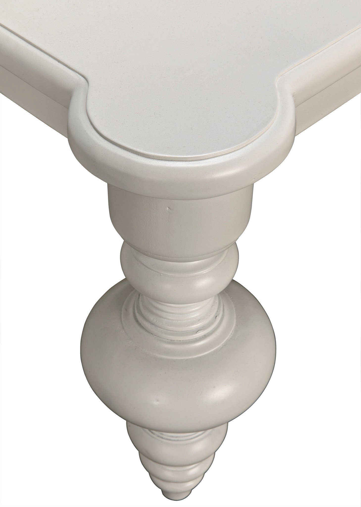 Graff Wood White Rectangular Coffee Table - Traditional - Coffee Tables ...