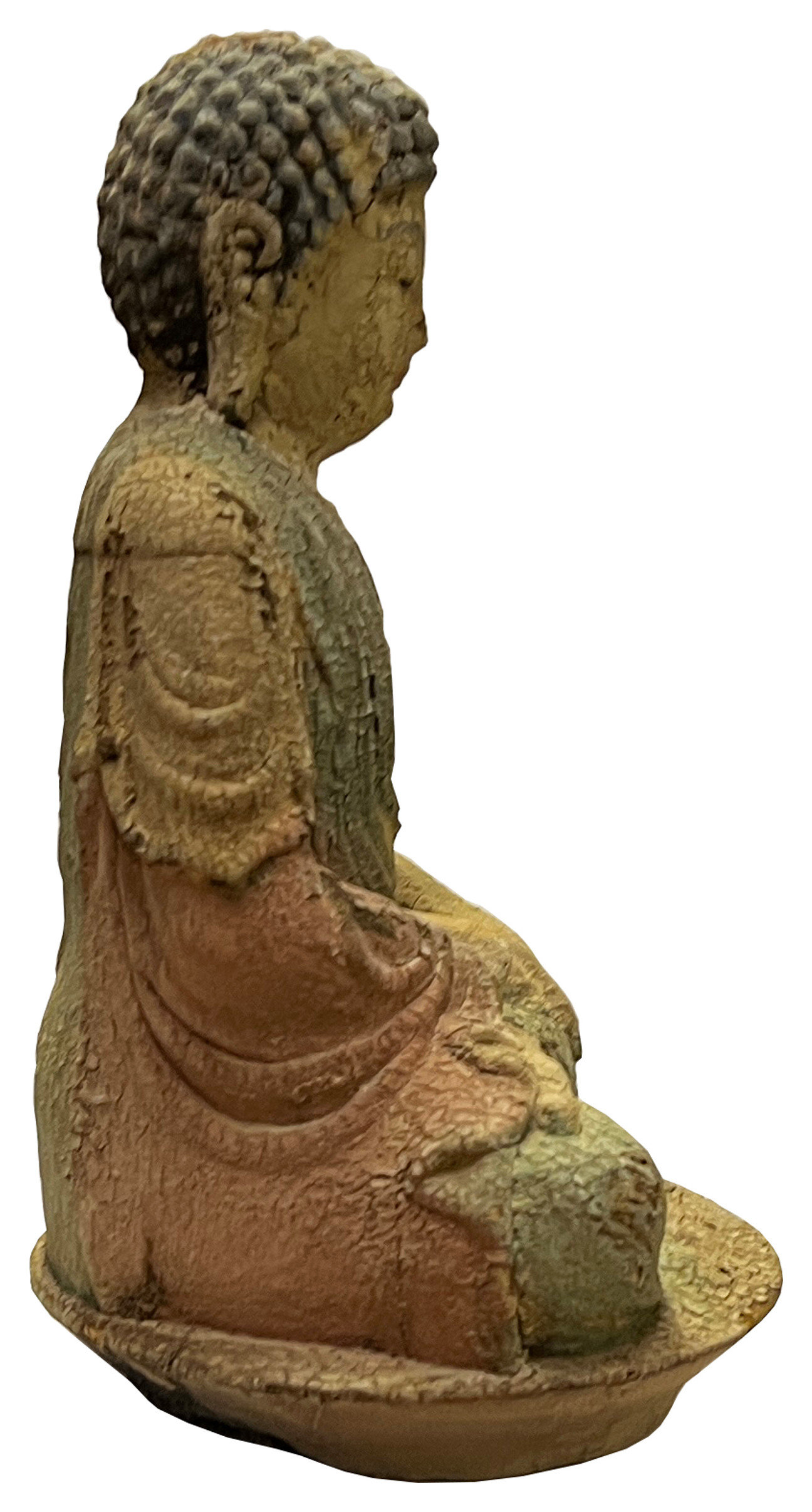 Rustic Wood Sitting Gautama Amitabha Shakyamuni Buddha Statue Hws2708 ...