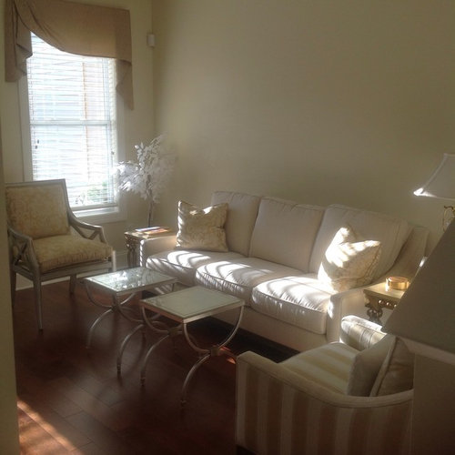 Very small formal living room