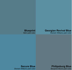 Traditional blue paint color for historic living room quandary