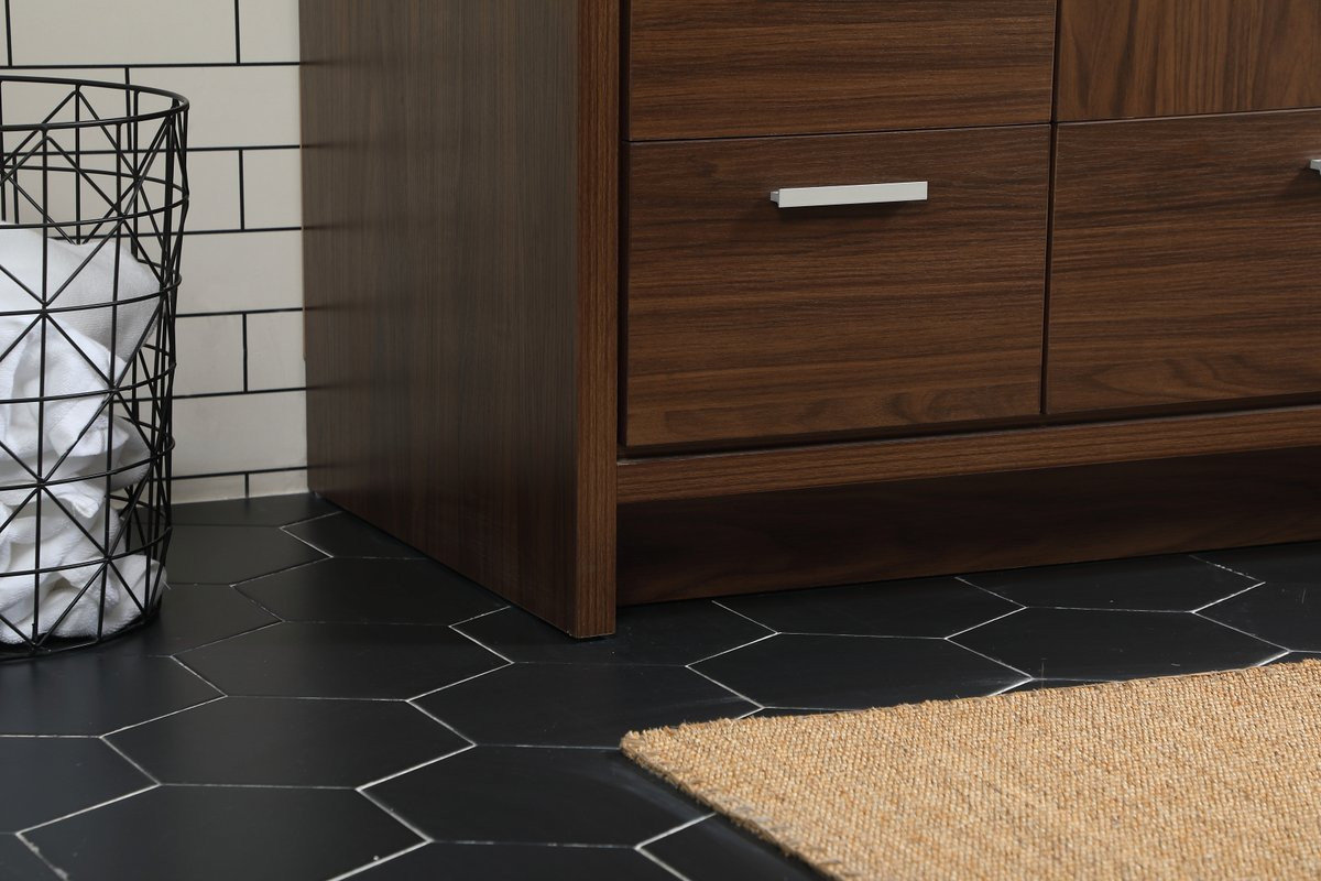 Walker Single Bathroom Vanity, 42 - Transitional - Bathroom Vanities ...