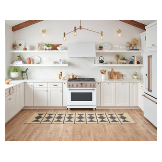 GE Cafe - Matte White Collection - Contemporary - Kitchen - Austin - by ...