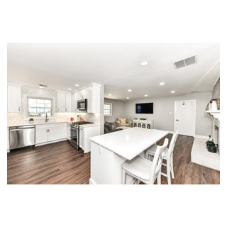 Fairfax - U Shaped Kitchen w/ Island - Modern - Kitchen - DC Metro - by ...