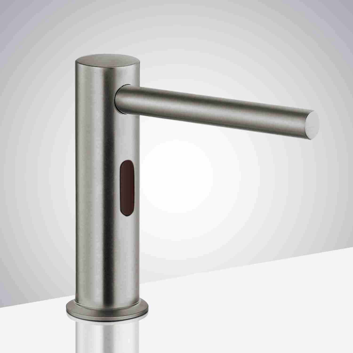 Boston Deck Mount Commercial Motion Sensor Soap Dispenser, Brushed ...