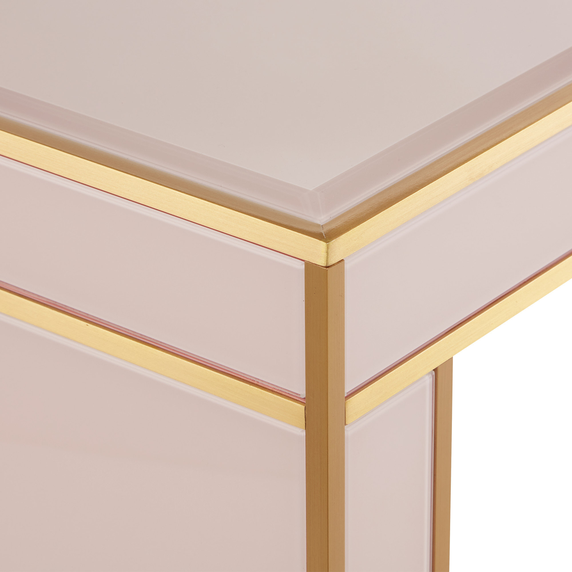 Arden Pink Console Table - Contemporary - Accent Chests And Cabinets ...