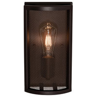 Austin Sconce, Medium Base, 120V, Bronze - Industrial - Wall Sconces ...