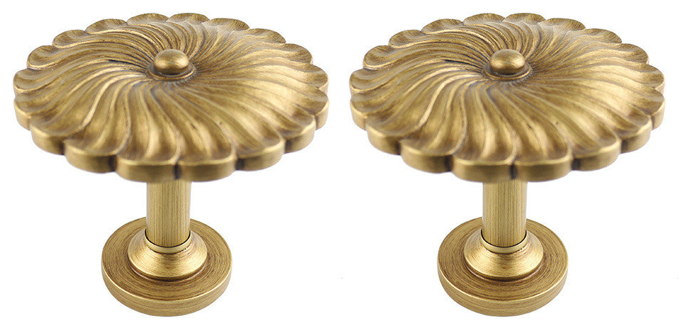Large Sierra Drapery Medallion Holdback, Set of 2 - Traditional ...