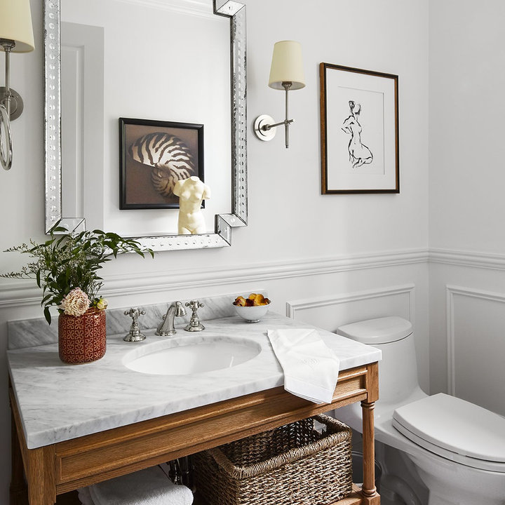 75 Beautiful Traditional Powder Room Ideas & Designs - June 2024 | Houzz AU