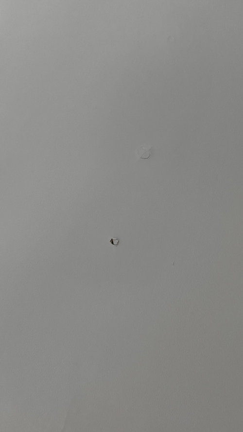 Tiny holes in my vaulted ceiling