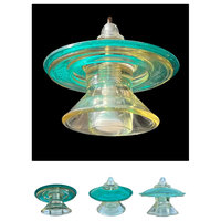 Insulator Light Pyrex with Trafficlight Lens Pendant Aqua ...