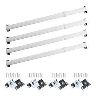 Flat Sash Rods, Set of 4, 20"-36" - Transitional - Curtain Rods - by ...