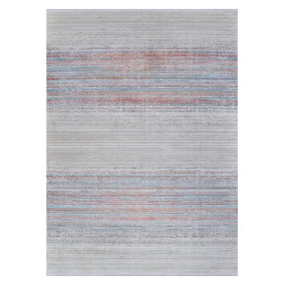 Couristan Siena Ombre Multi-Ivory Rug 6'6"x9'6" - Contemporary - Area ...