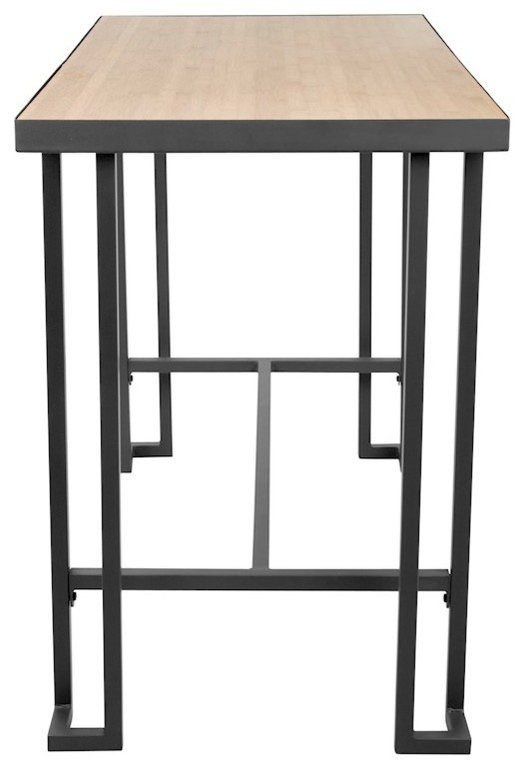 Lumisource Roman Industrial Counter Table - Industrial - Indoor Pub And ...