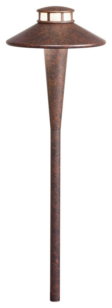 Kichler LED Tiki Path Light 3000K, Textured Tannery Bronze ...