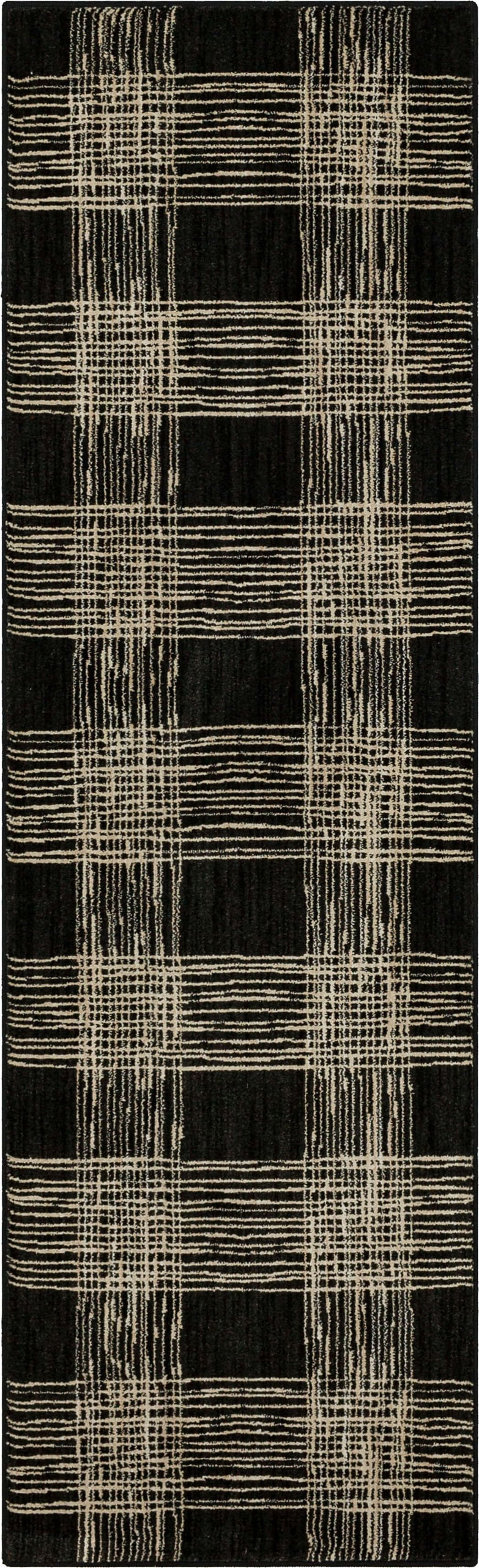 Karastan Rugs Fontana Onyx Area Rug, 2' 4" x 7' 10" - Farmhouse - Area ...