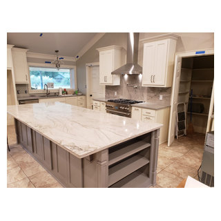 Exotic Infinity Desert Quartzite Kitchen - Kitchen - New Orleans - by ...