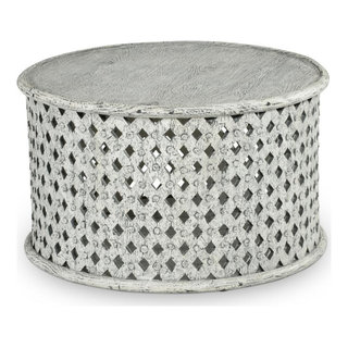 Samir Round Cocktail Table - French Country - Coffee Tables - by Bison ...