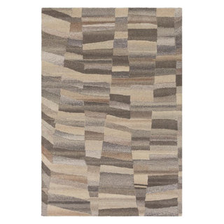 Hand Tufted Mountain Area Rug MOI-1007, 8'x10' - Contemporary - Area ...