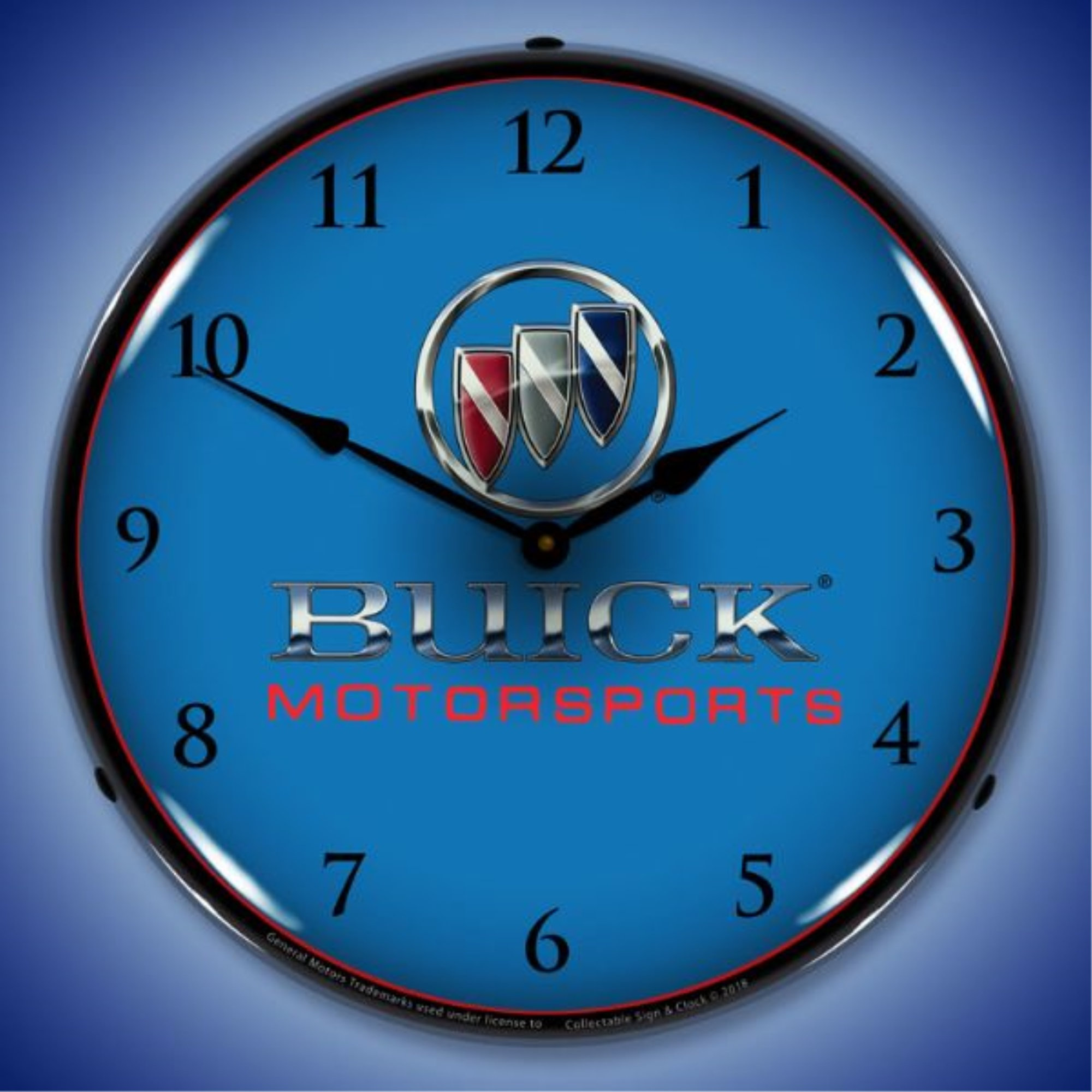 GM1802832 Buick Motorsports Clock - Contemporary - Wall Clocks - by ...