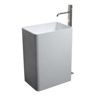 Badeloft Stone Resin Freestanding Sink - Modern - Bathroom Sinks - by ...