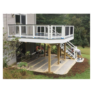 New rear deck after staining - Exterior - DC Metro - by RemodeLdc.com ...