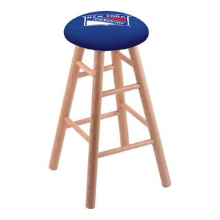 Holland RC New York Rangers 30" Swivel Oak Bar Stool - Natural ...