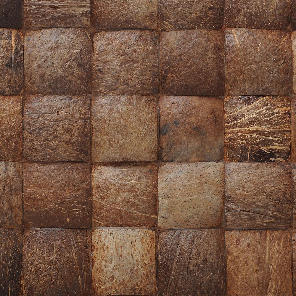 East at Main Grand Desert Grain Coconut Shell Wall Tile - Tropical ...