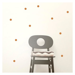 Kidswallsticker Mini Dots, Copper, 54 Dots, W: 21 x H: 29.7 cm (A4 ...