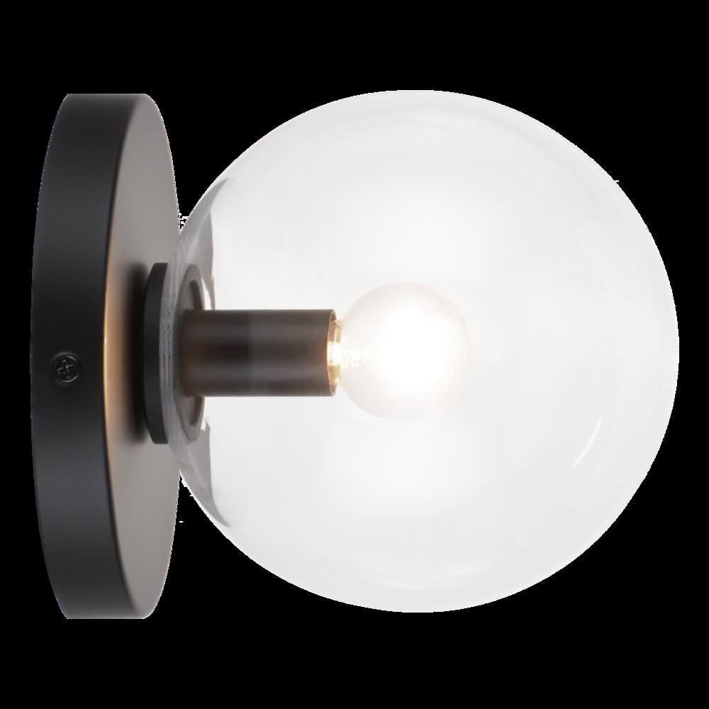 Cosmo Flush Mount, 1-Light, Black, 5.9"W (WX06001BKCL 305XUUP ...