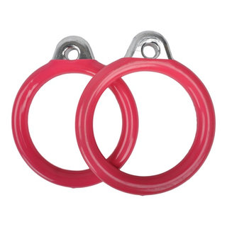 Swing Set Coated Round Trapeze Rings, Set of 2 - Contemporary - Kids ...