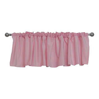 Imagination Velour Valance, Pink - Contemporary - Valances - by Nurture ...