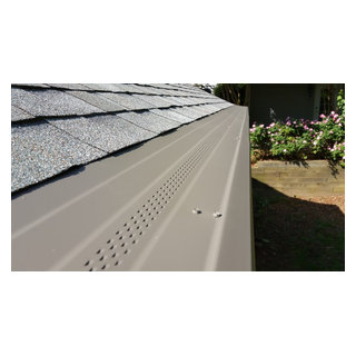 6" Gutter & Tru-Guard Gutter Guard Install - Atlanta - by Nailed It ...