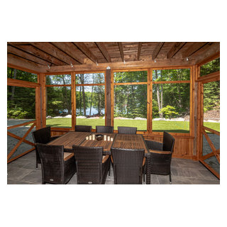 Custom Sunset Trent - Rustic - Porch - Toronto - by Quality Homes | Houzz