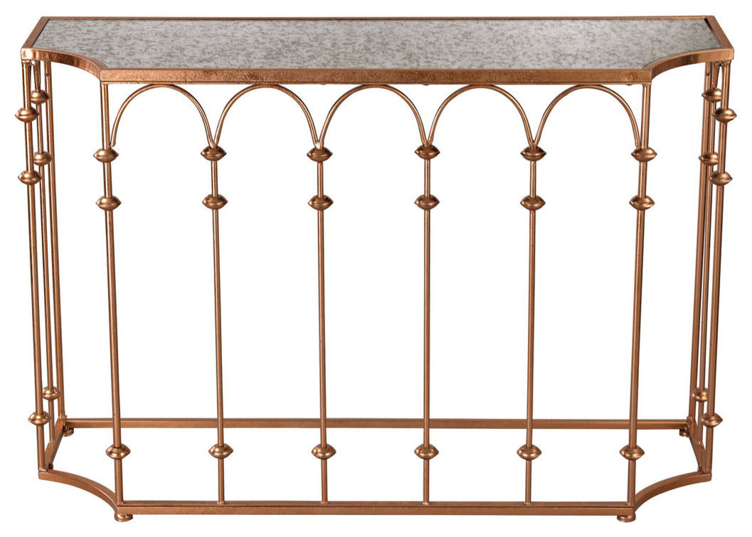 Copper Arch Console - Transitional - Console Tables - by GwG Outlet | Houzz