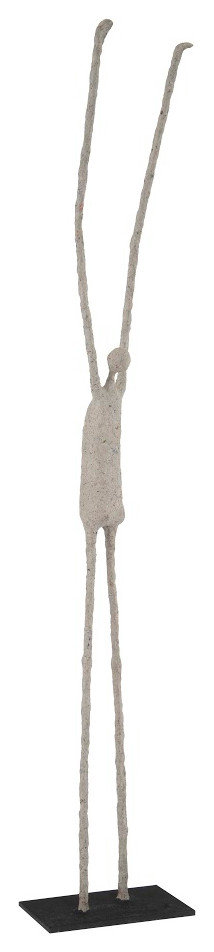 Human Sculpture, Hands Up, Paper Mache - Contemporary - Decorative ...