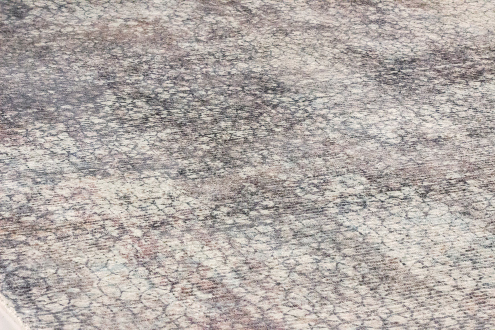 Monza Rug, Gray/Beige, 2'x3', 8'x10' - Contemporary - Area Rugs - by ...