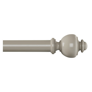 1" Curtain Rod 48-84-inch - Traditional - Curtain Rods - by Trademark ...
