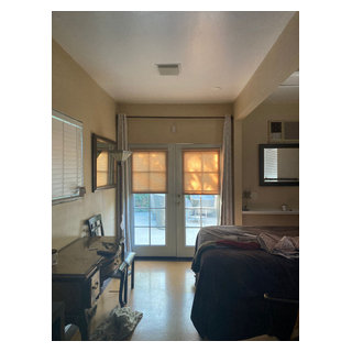 Daylight Diffusing Shades For French Doors - Traditional - Bedroom ...