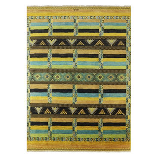 Signed Oriental 10x14 Navajo-Design Area Rug, P5383, 10'3"x14'0 ...