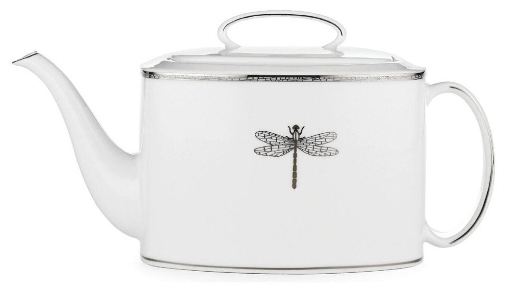 kate spade new york June Lane Bone China Teapot - Contemporary ...