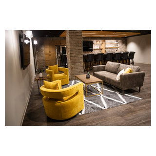 Vault Bar - Rustic - Basement - Other - by Riegis Design Co. LLC | Houzz
