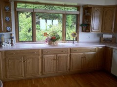 Cabinets Around Windows