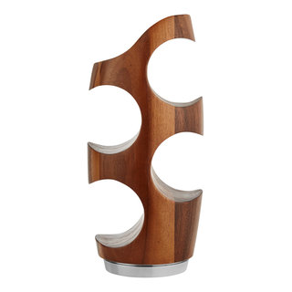 Vie Wine Rack, 6" D.x13" H. - Contemporary - Wine Racks - by nambe | Houzz