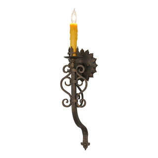 6.5W Sunburst Wall Sconce - Mediterranean - Wall Sconces - by Decor ...