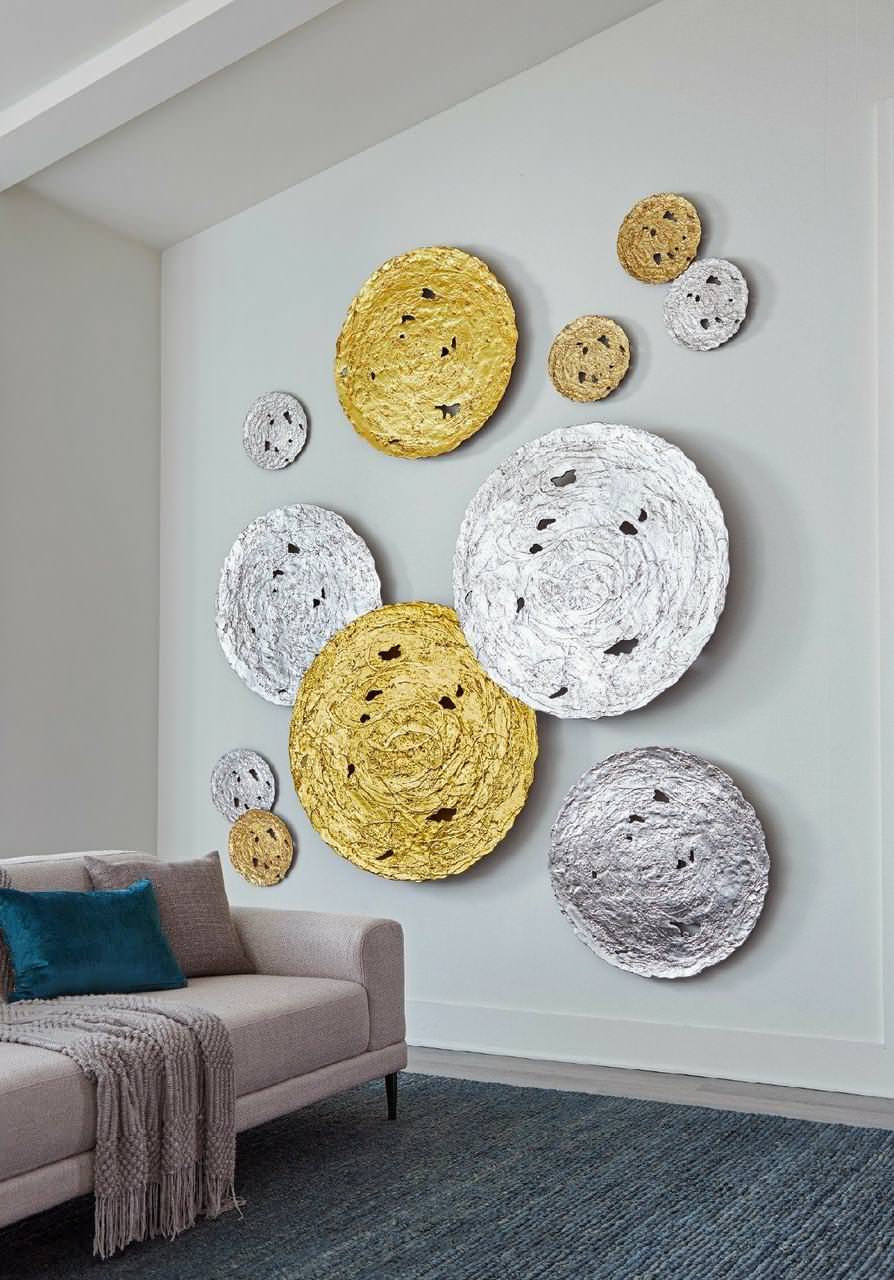 Molten Wall Disc - Contemporary - Wall Accents - by Lighting Reimagined ...