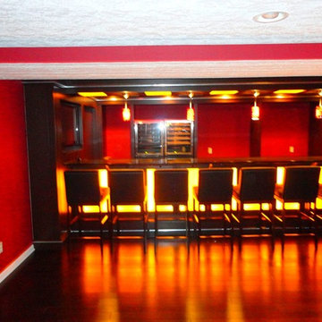 75 Beautiful Red Basement Ideas & Designs - December 2023 | Houzz AU