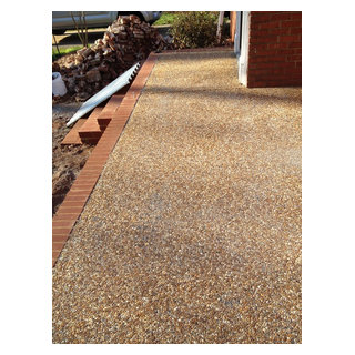 Exposed Aggregate Concrete - Traditional - Charlotte - by Tim Owen ...