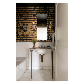Magnolia View Home - Transitional - Powder Room - Seattle - by Board ...
