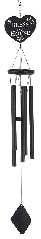 Chime Shadow Bless this House 40" - Contemporary - Wind Chimes - by RCS ...